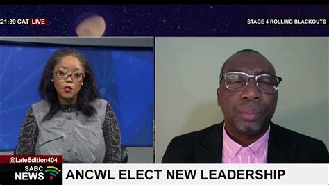 Ancwl To Elect New Leadership Prof Mazwe Majola Youtube