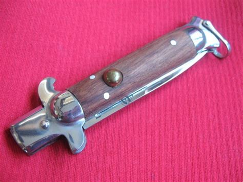 Russian Stiletto Switchblade Knife Wspecification Sheet Mint