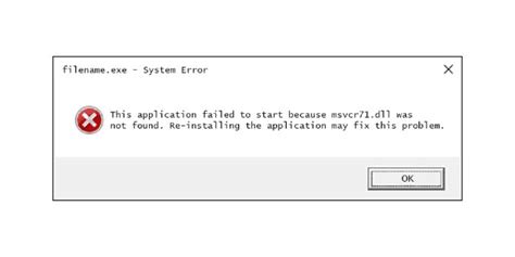 how to fix msvcr71 dll is missing in windows 10 msvcr71 dll comes