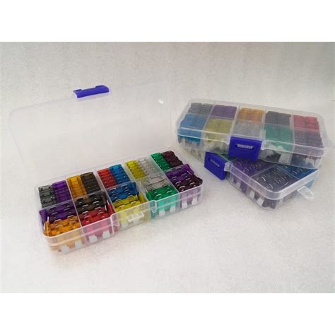 120pcs Car Blade Fuse Standard Fuse Mini Fuse Size Assortment Fius