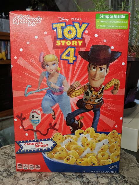 Review Toy Story 4 Carnival Berry Cereal Cerealously