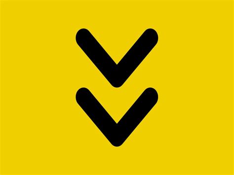 Double Angle Down Arrows Icon Png Vector In Svg Pdf Ai Cdr Format