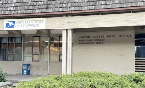 Shoreline Area News Mountlake Terrace Post Office To Remain