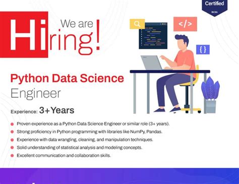 Sandhya Benoj On Linkedin Hiringimmediately Pythondatascienceengineer Datascientist Hiring