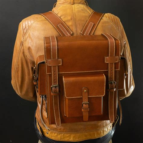 Toshiro Leather Backpack Vasile And Pavel Leather Patterns
