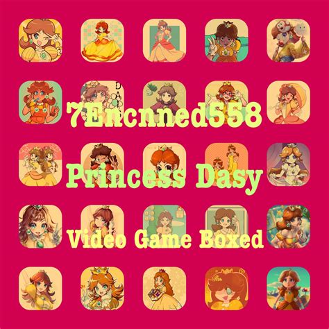 Princess Daisy Video Game Boxed By 7encinend558 On Deviantart