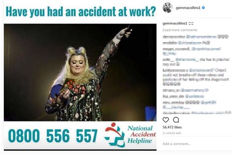 Gemma Collins Fall Memes Towie Star Pokes Fun At Herself As The