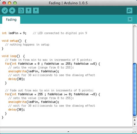 Les 4 Ledje Dimmen Arduino