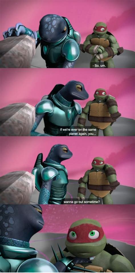 Raph Asks Mona Out Teenage Ninja Turtles Tmnt Turtles Ninja Turtles