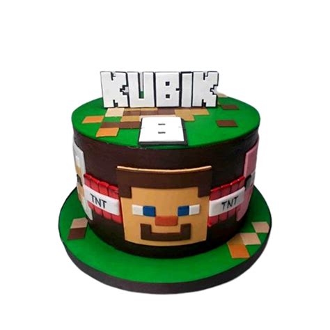Minecraft Pixel Art Cake Edible Adventure By The Cake Daddy Uk