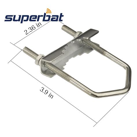 Superbat U Bolt Clamp 3 9 High X 2 36 Grandado