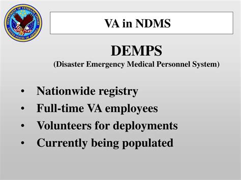 Ppt National Disaster Medical System Partnership Overview Powerpoint