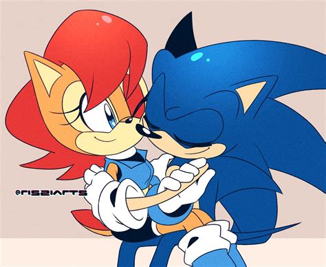 Risziarts Sally Acorn Sonic The Hedgehog Sonic Series Sonic The