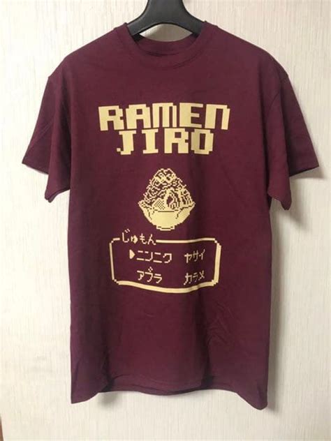 ラーメン二郎 呪文 Tシャツ チャリティ メルカリ