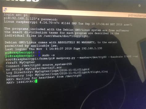 Waiting For Heartbeat From Devttyama0 Msg When Connecting Rsp And