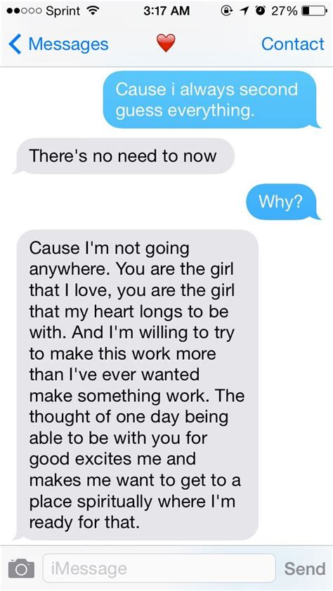 Text Messages From Boyfriend To Girlfriend