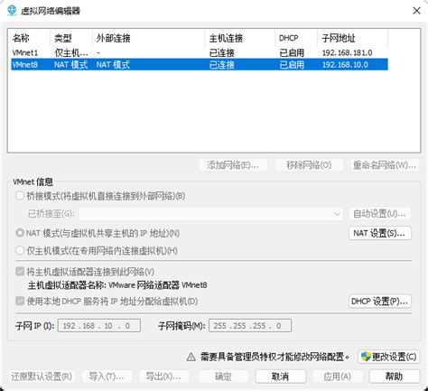 Vmware中的vmnet1与vmnet8虚拟网卡显示未识别 Csdn社区