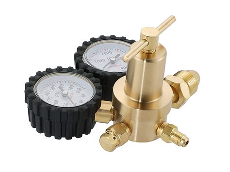 Dasbet Regulador De Gas Nitrógeno Con Medidores Dobles 0 800 Psi De