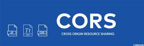 CORS Policy One Step Closer