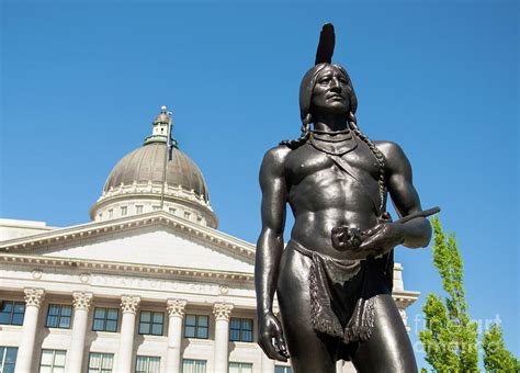 The Wampanoag Chief Massasoit Sculpture Photograph By Dejan Jovanovic Fine Art America