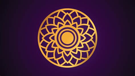 Islamic Mandala Art For Contemporary Graphic Design 19484077 Vector Art