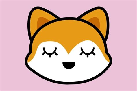 Kawaii Cute Fox Graphic By Ciriative · Creative Fabrica