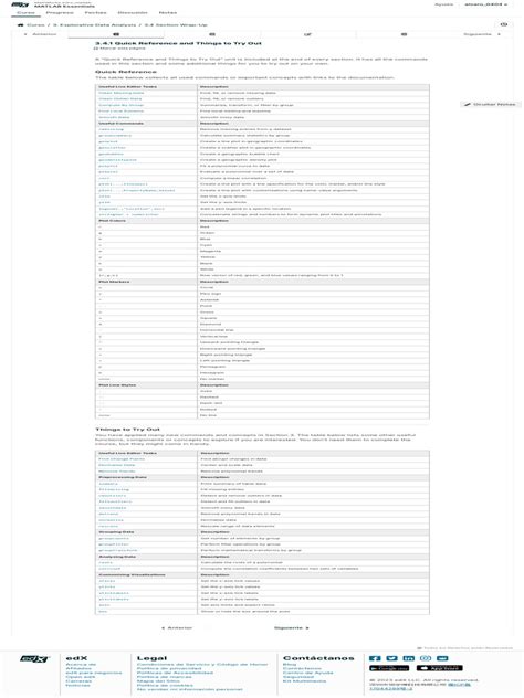 34 Section Wrap Up 3 Explorative Data Analysis Matlab Essentials