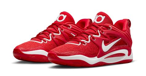 The Nike Kd 15 Appears In White And Red House Of Heat°