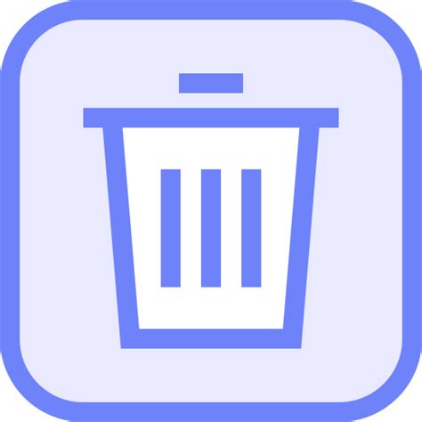 Delete Generic Blue Icon