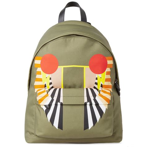 Givenchy Wing Print Backpack Military Green End Us