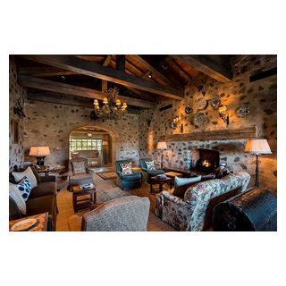 Allen F Tafoya Architect Rustic Living Room Phoenix By Allen F