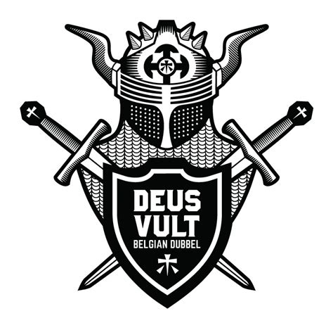 Deus Vult Beer Branding Vektorcraft Design
