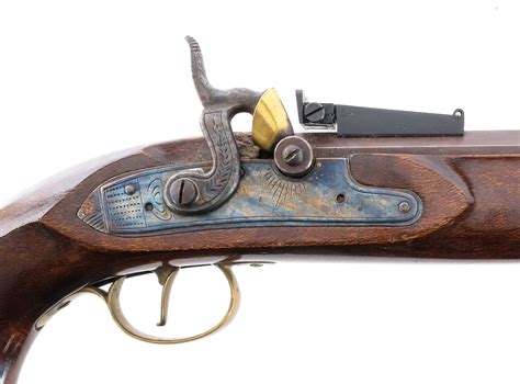 Cva 45 Cal Flintlock Pistol Ct Firearms Auction