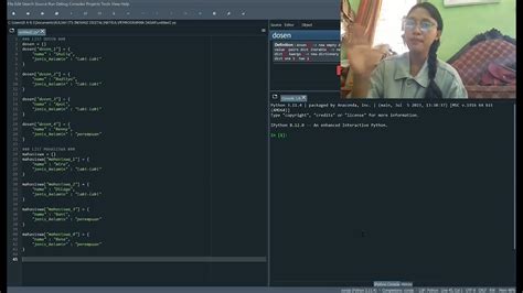 Live Coding Python Statistik Pendataan Kelas Youtube
