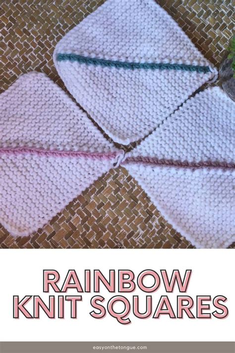 Easy Knit Square Pattern That Youll Love To Make