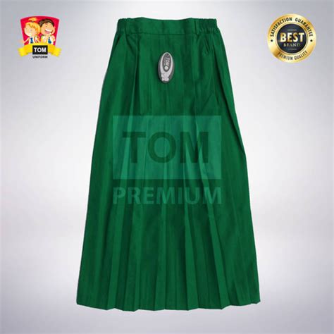 Jual Seragam Tom Rok Sd Rempel Panjang Hijau No 3 Jakarta Barat