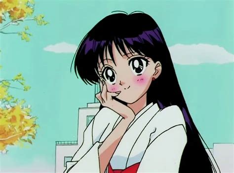 Rei Hino Blushing By Syberknight93 On Deviantart