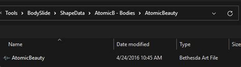 Atomic Beauty Bodyslide Butt Armor Under Armor Scaling Bug Page Fallout Technical