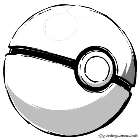 Pokemon Ball Coloring Sheets