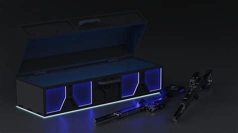 Weapon Crate Free 3d Model Cgtrader