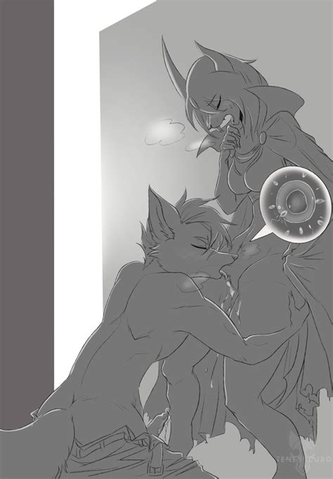 Rule 34 Absurd Res Anthro Bodily Fluids Cum Cunnilingus Delsere Foxxheart Delsere Absol Mega