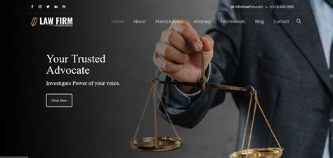 Legal Responsive Html Template Law Firm Html Template