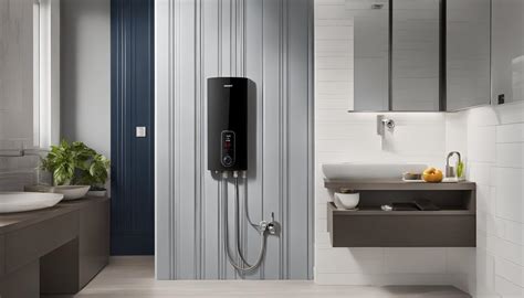 Tankless Hot Water Heater With Circulating Pump And Buffer Tank At