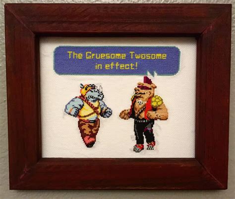 [fo] Tmnt Arcade Sprites With An Its Always Sunny In Philadelphia Quote In A Homemade Frame
