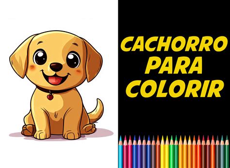 Cachorro Para Colorir 26 Desenhos E 1 Livro Para Imprimir