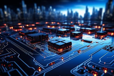 Premium Ai Image Central Computer Processors Cpu Concept Motherboard