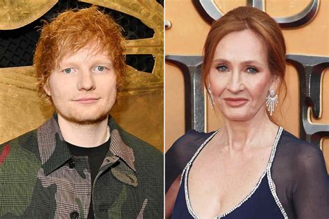 Ed Sheeran Slams Reports That He Attended Jk Rowlings New Years Eve