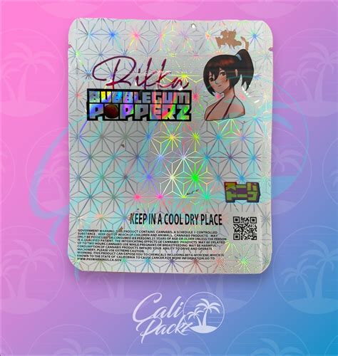 Super Dope X Super Hentai X Bubblegum Popperz Cali Pack 35g Mylar