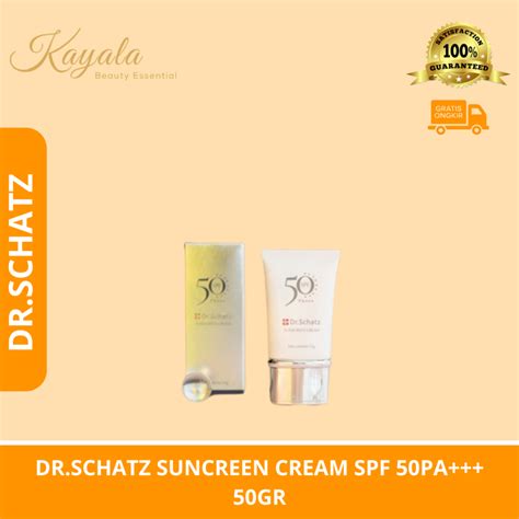 Jual Drschatz Suncreen Cream Spf 50pa 50gr Shopee Indonesia