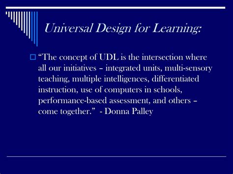 Ppt Universal Classroom Design Creating An Accessible Curriculum In